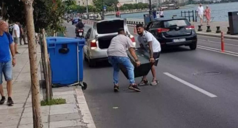 Θεσσαλονίκη: Ρομά έκλεψαν χρηματοκιβώτιο και… τους έπεσε στην παραλιακή ...