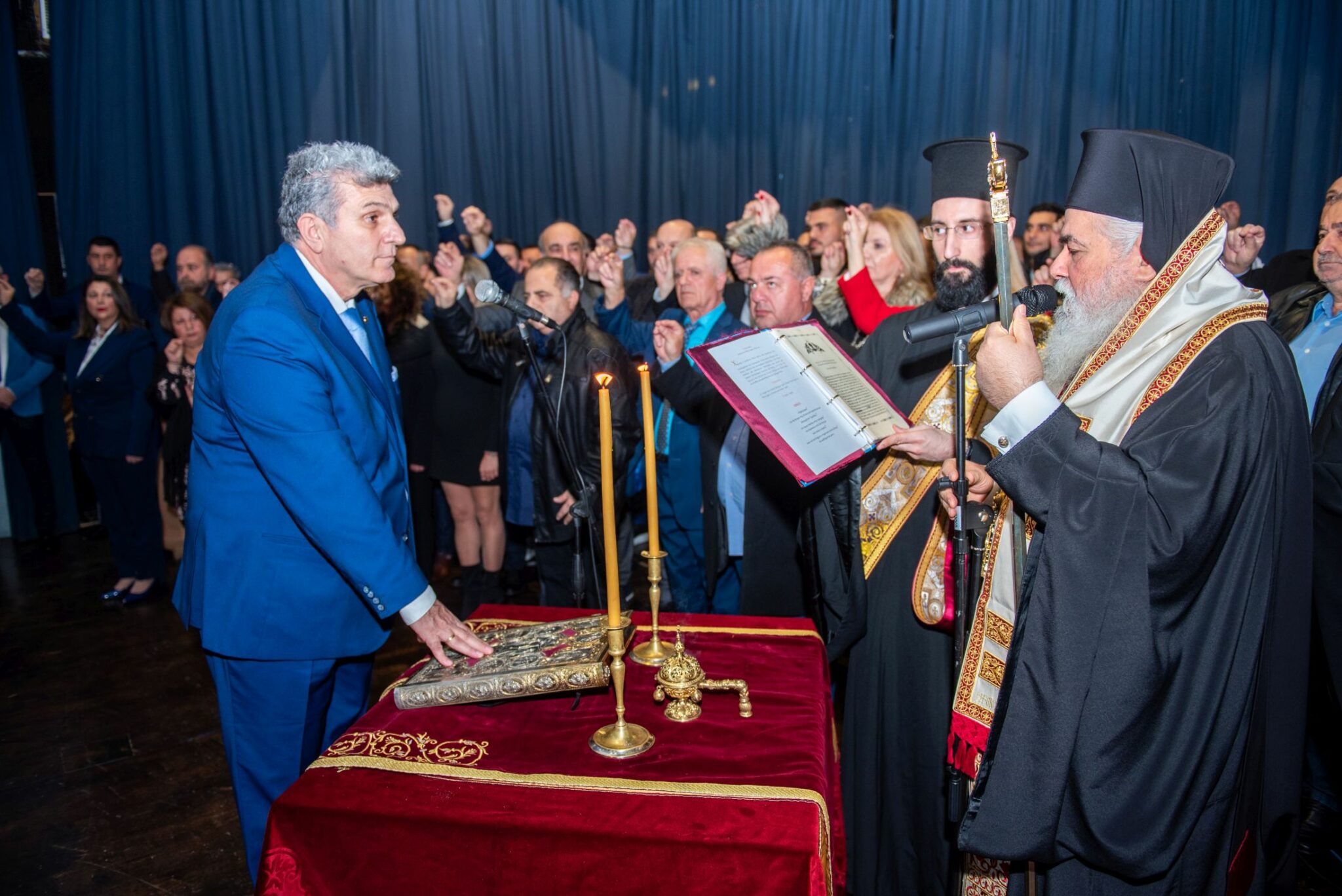 Ορκίστηκε o νέος δήμαρχος Κορδελιού Ευόσμου Λευτέρης Αλεξανδρίδης ...